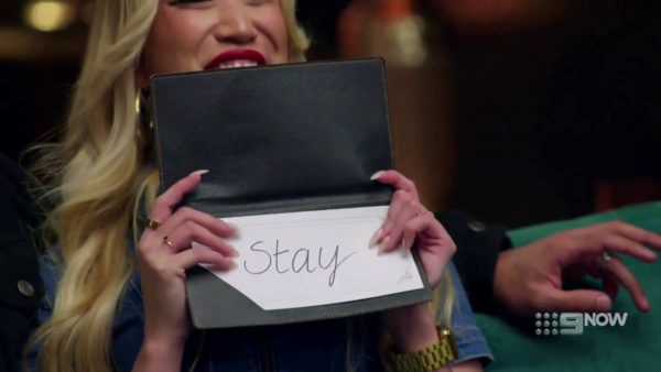 Who leaves tonight's MAFS Australia commitment ceremony?