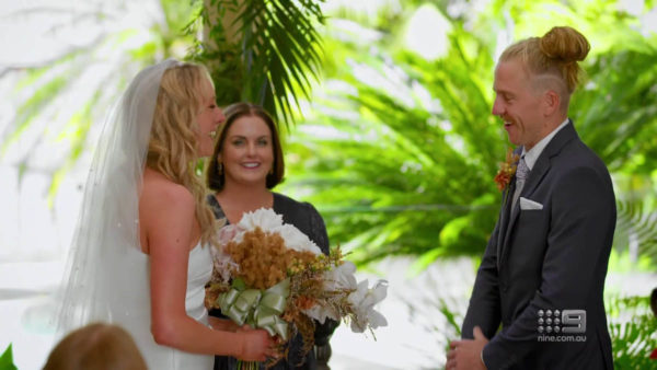 What does Lyndall do in the MAFS final vows?