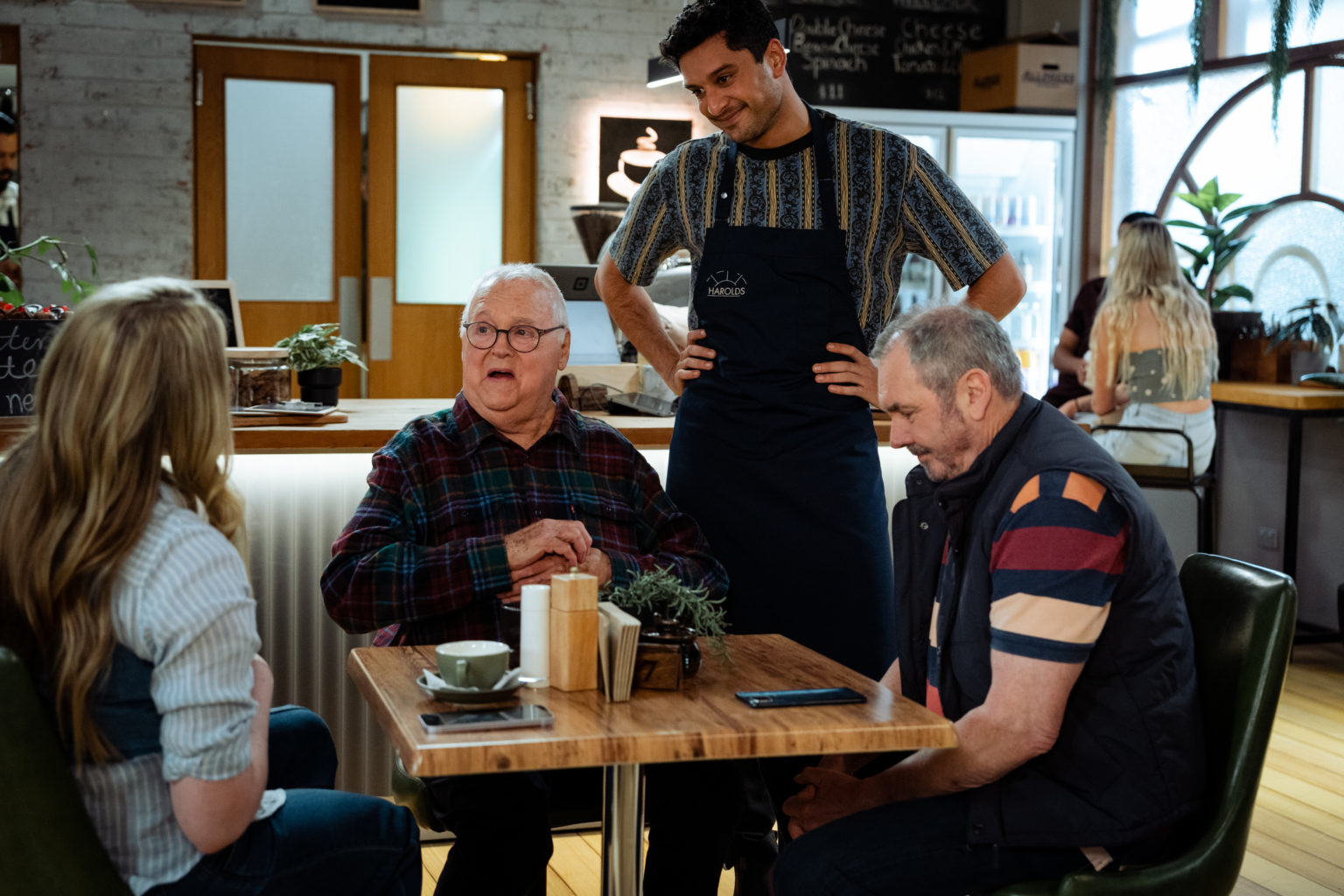 Neighbours' Georgie Stone talks Harold's memory loss storyline