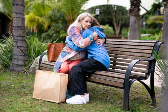 Neighbours' Melanie Pearson fights for her life in school riot twist