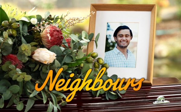 New Neighbours photos preview David Tanaka's funeral