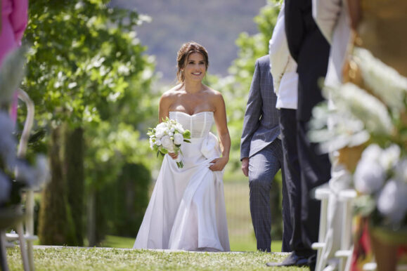 Leah and Justin's wedding sees VJ, Tori and Ava return