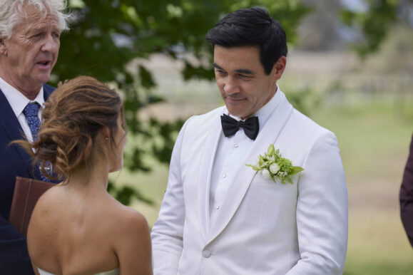 Leah and Justin's wedding sees VJ, Tori and Ava return