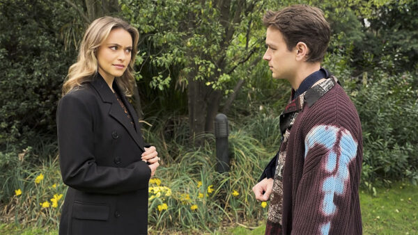 What is Neighbours newbie Fallon's connection to Erinsborough?