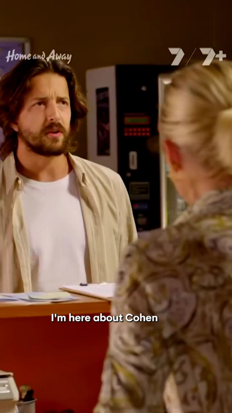 Home and Away to introduce Cohen's father Adrian